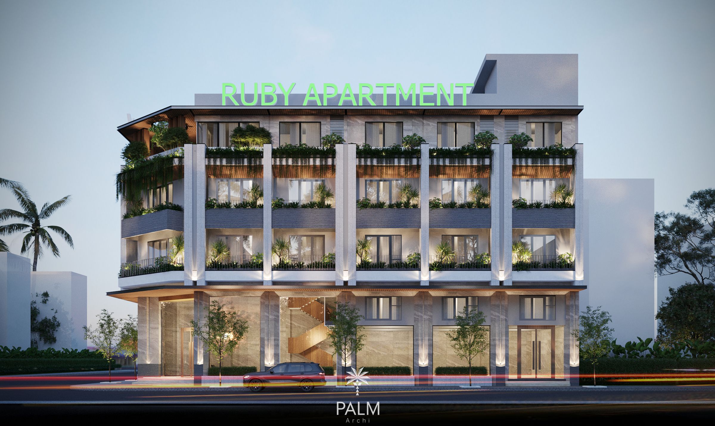 #1 CĂN HỘ CAO CẤP RUBY APARTMENT | PALM ARCHI VN